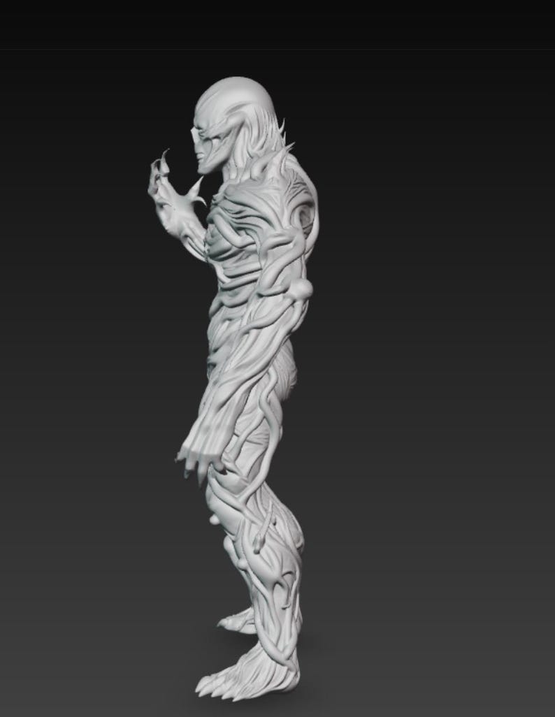 Vecna 3D Model : Stranger Things 3D Model , Vecna STL File , Series 3D ...