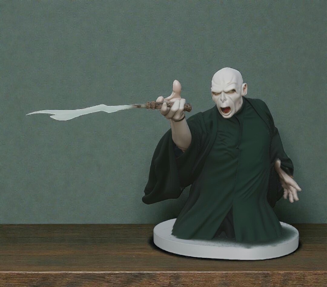 Voldemort 3D Model : Voldemort STL File , Harry Potter Statue , Harry ...