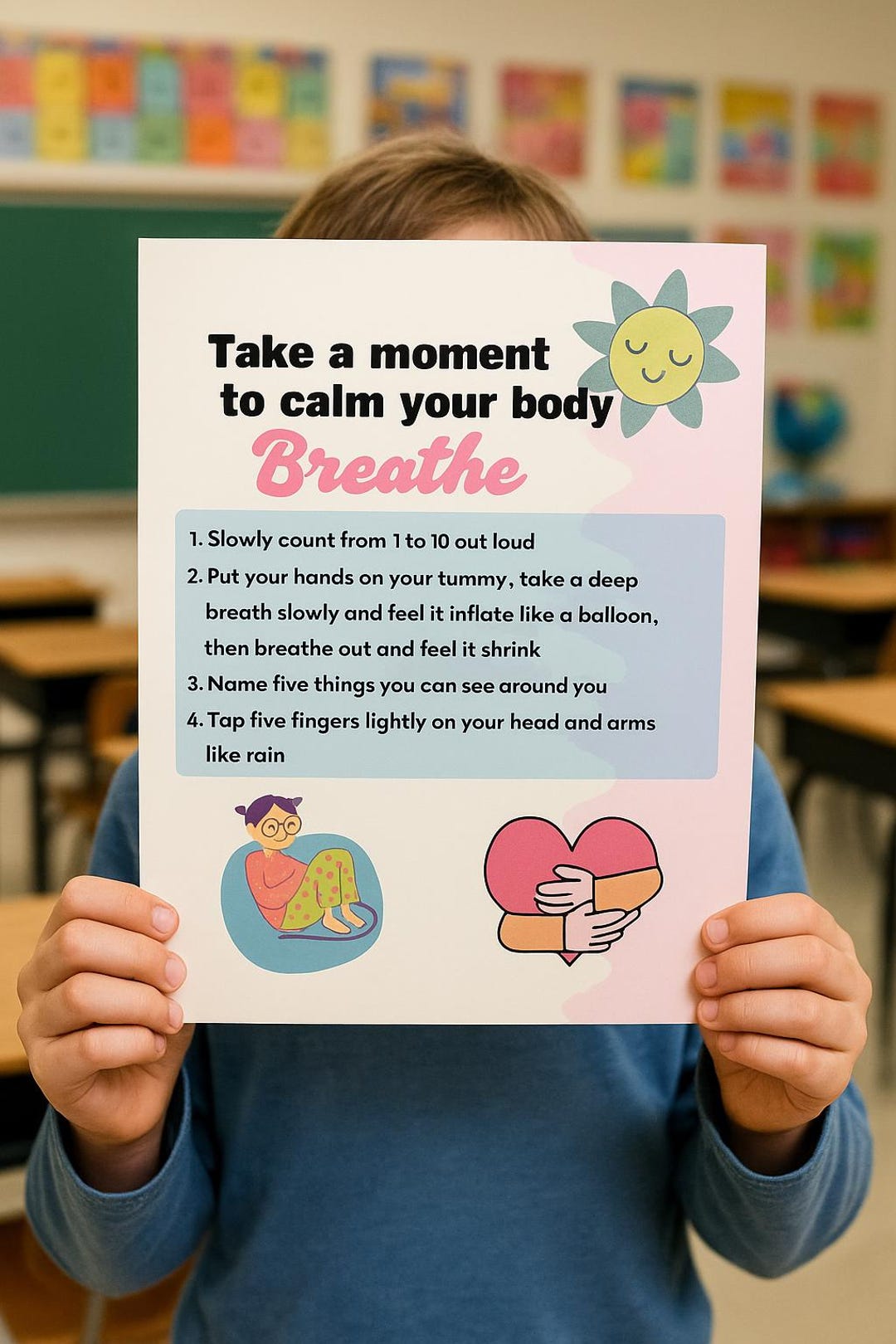 Calming Down Strategy Poster - Etsy