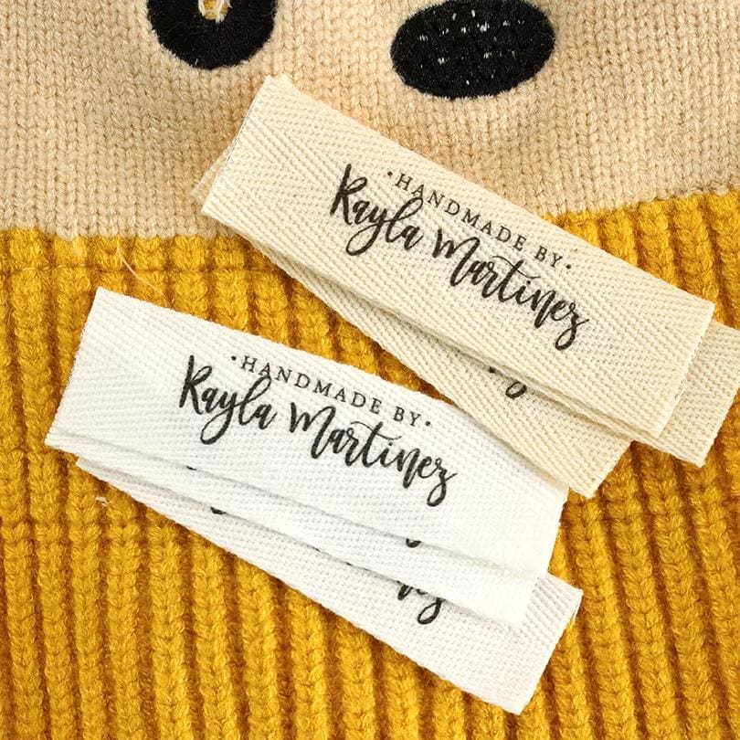 Customized Clothing Label,twill Tags, Personalized, Handmade Labels ...