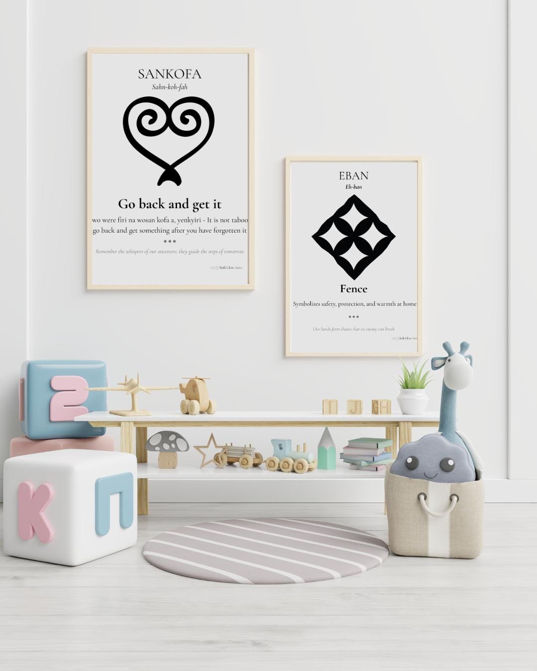 Adinkra Symbol Print – Sankofa – African Wall Art – Ghanaian Culture - Etsy
