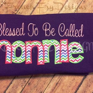 NONNIE Sweatshirt for Grandmother Customized and Personalized "blessed ...
