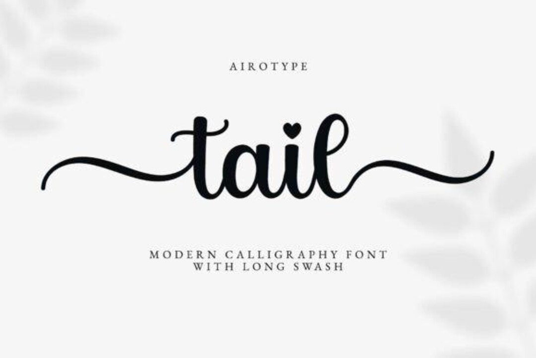 Handwritten Script Font, Calligraphy With Tails, Wedding Invitation ...