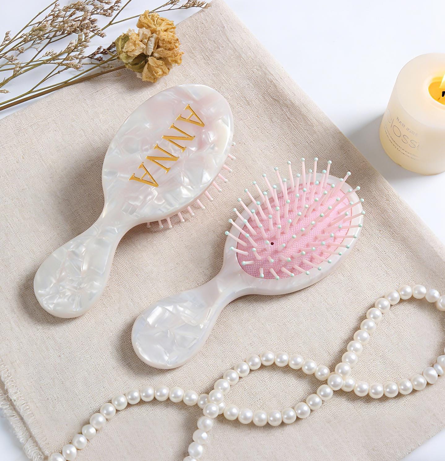 Personalized Name Comb, Custom Mini Hair Comb, Engraved Purse Comb ...