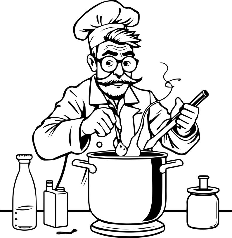 200+ Mad Scientist SVG Bundle, Crazy Scientist Clipart PNG SVG Pdf ...