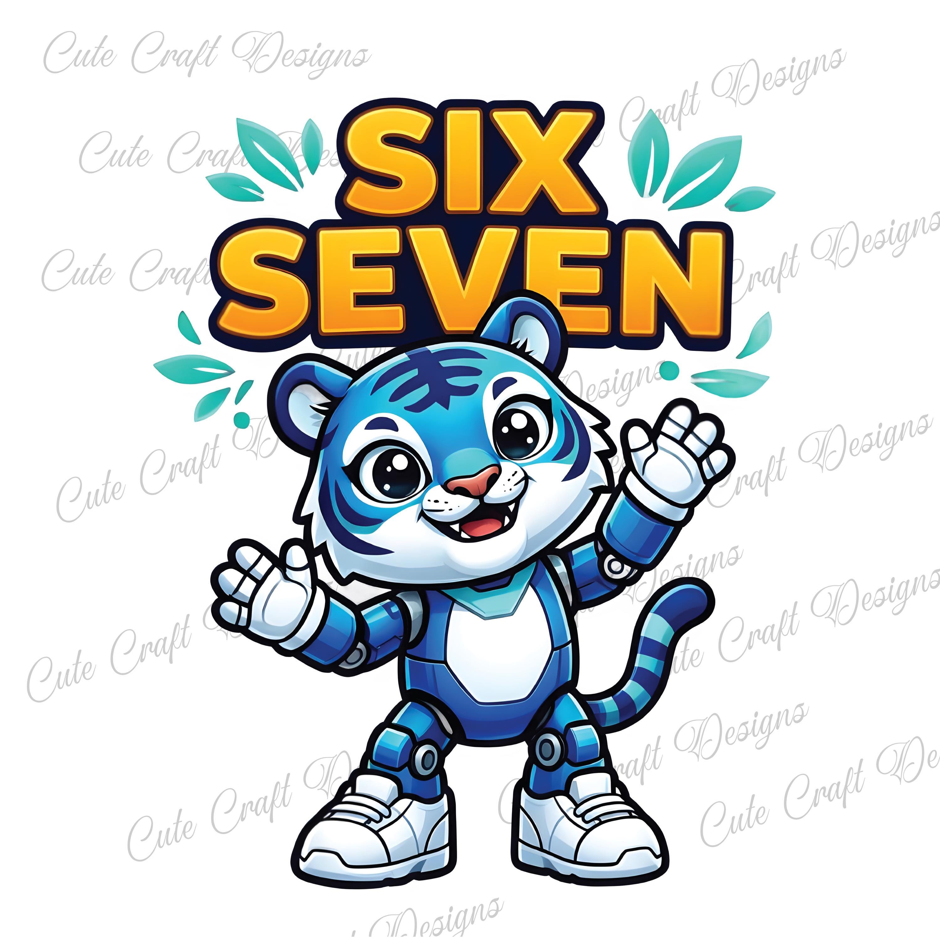 Six Seven 67 Meme SVG Bundle Funny Viral Hands & Skeleton Designs ...