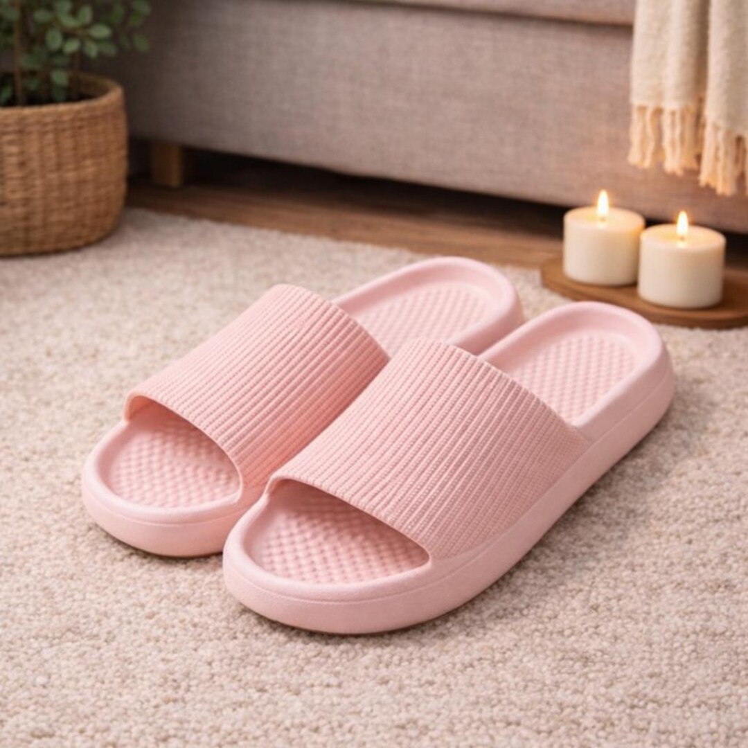 Slippers – Thick Platform EVA Bathroom Slides for Women - Etsy