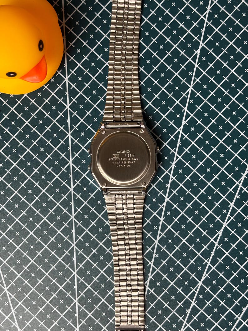 Casio F-91W Mod With Amber-pink Gradient Display | Retro Digital Watch ...