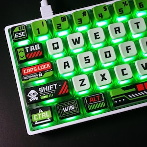 Pbt Sa Keycaps Full Set - Etsy