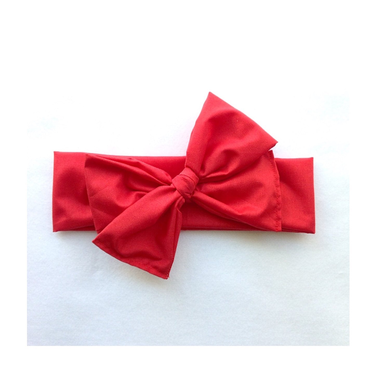 Solid Red Head Wrap // Vintage // Retro // Soft // Headbands // Head ...