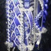 Royal Blue Double Homecoming Mum / Custom Made Double Homecoming Mum ...