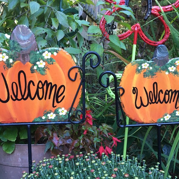 Fall Welcome Sign Outdoor - Etsy