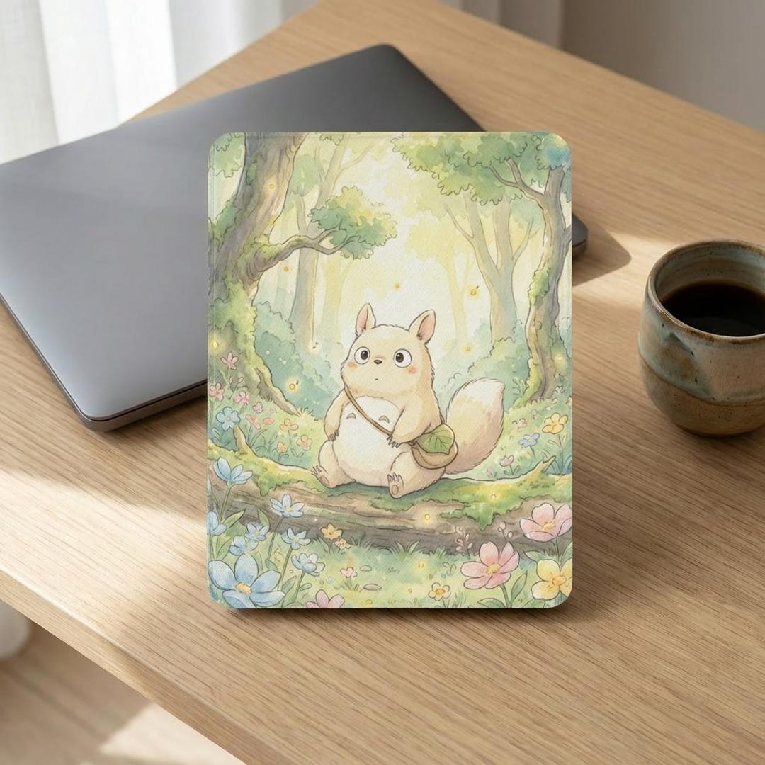 Studio Ghibli Style iPad Case Hayao Miyazaki Art Cover for iPad 12.9 ...