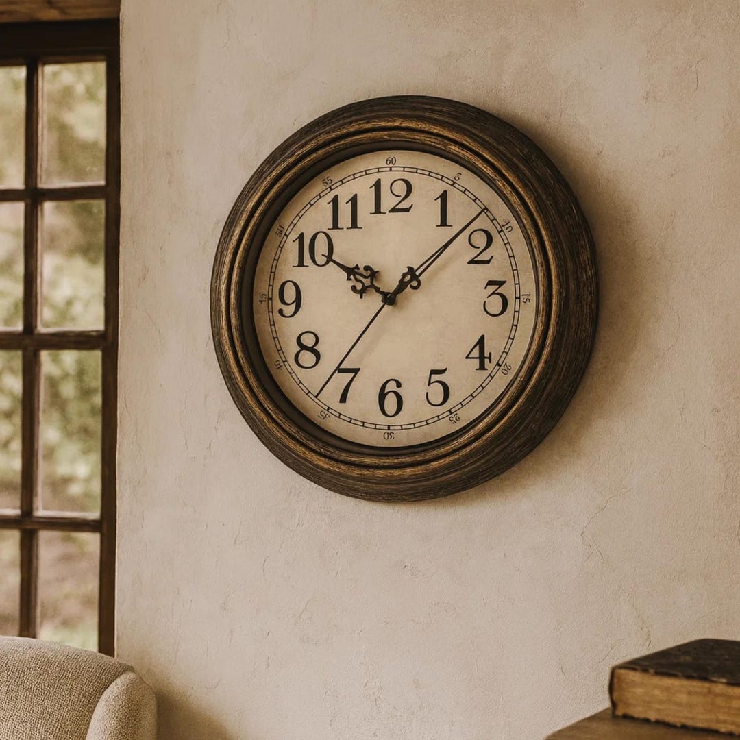 Retro Wall Clocks: 1950s Mid-century Style Modern Decor Gift Vintage ...