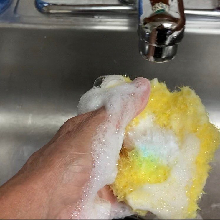 Kitchen Scrubbies, Pot Scrubber, Sunflower Scrubber, Flower Susemi ...