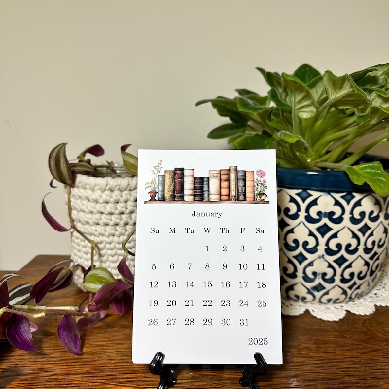 2025 Easel Calendars - Etsy