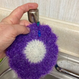 Kitchen Scrubbies, Pot Scrubber, Sunflower Scrubber, Flower Susemi ...