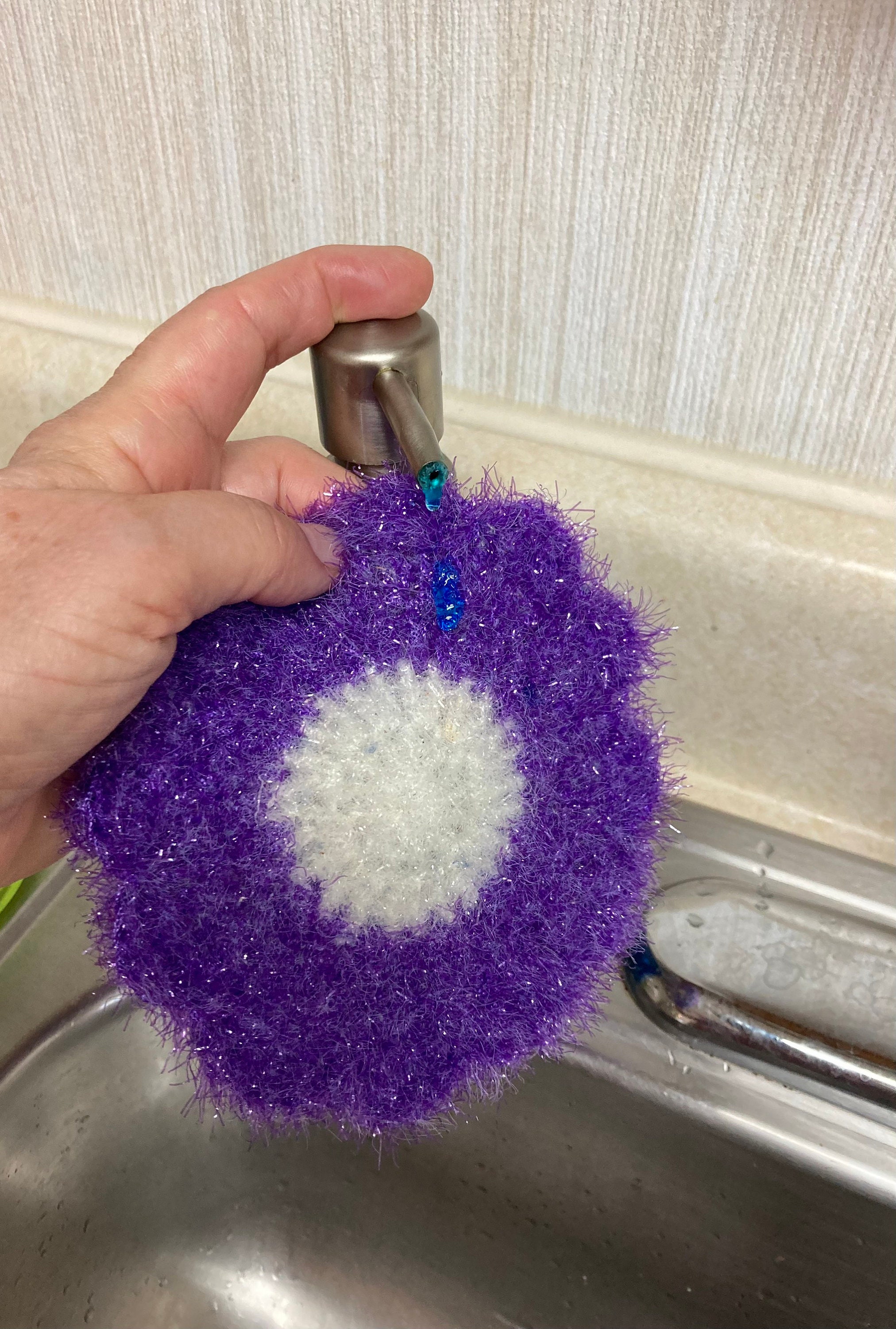 Kitchen Scrubbies, Pot Scrubber, Sunflower Scrubber, Flower Susemi ...