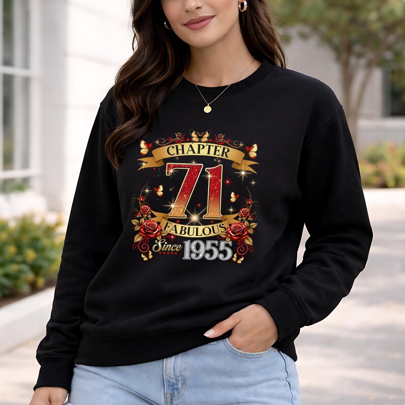 71st Birthday Gift for Women, Chapter 71 Since 1955, Personalized ...