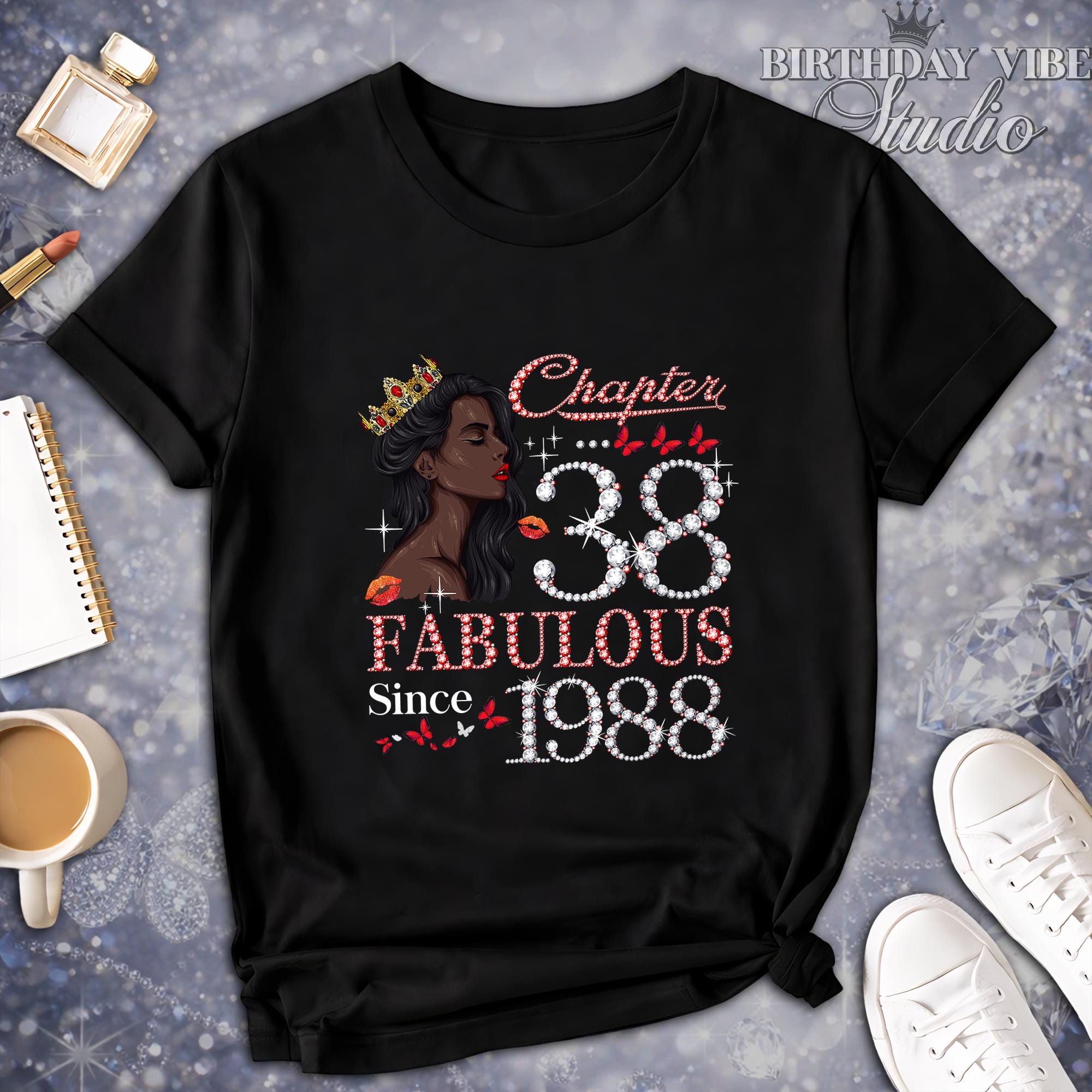 38th Birthday PNG Bundle, Chapter 38 Since 1988 Designs, Birthday ...