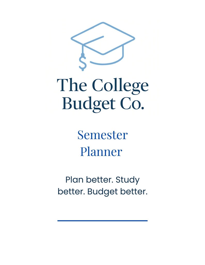 Semester Planner (25+ Pages) Printable + Editable in Canva. - Etsy