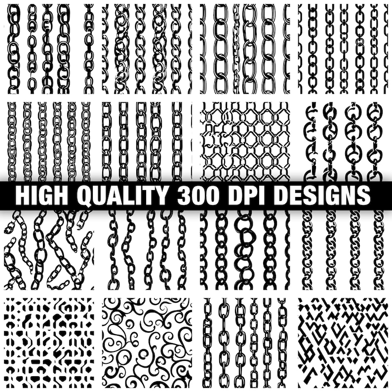 117+ Loopix (chain Images) Svg, Png, Dxf, Eps Designs Bundle | Instant ...