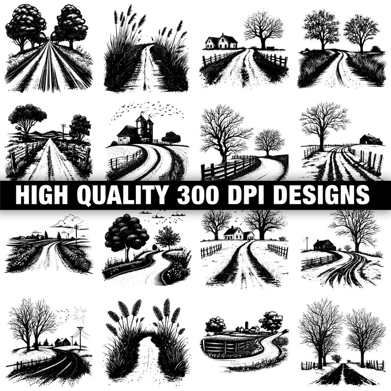 117+ Country Roads Svg, Png, Dxf, Eps Designs Bundle | Instant Digital ...