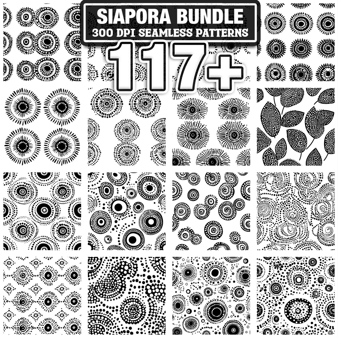 Samoan Tatau Siapo Polynesian Designs Bundle (digital Download) - Etsy