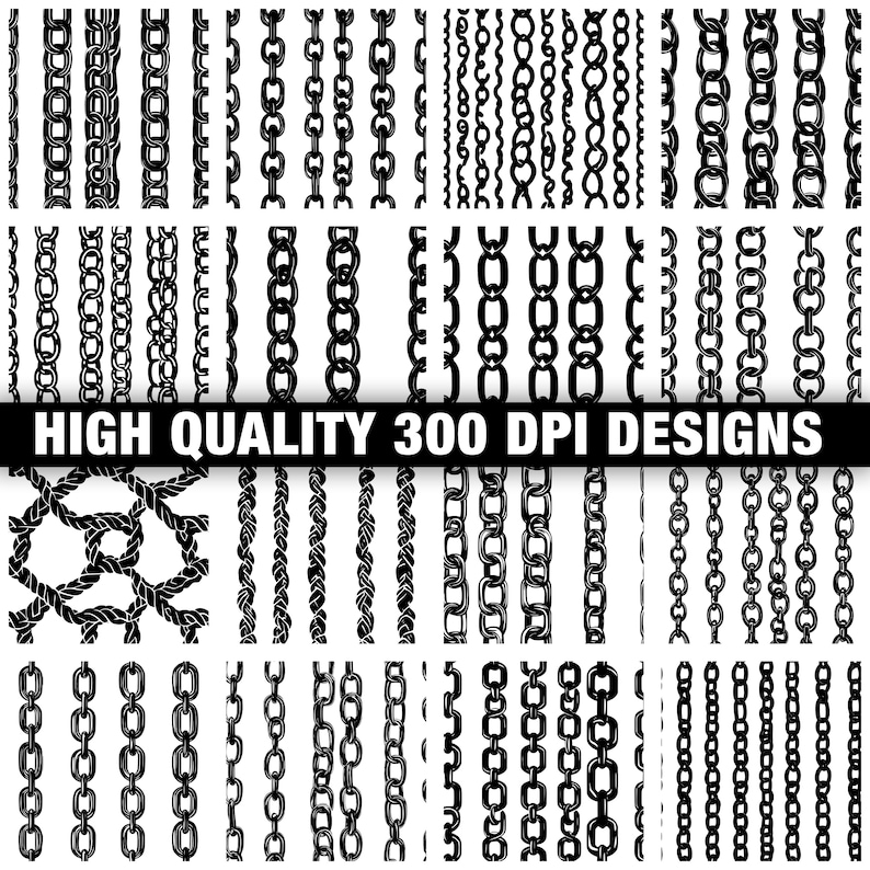 117+ Loopix (chain Images) Svg, Png, Dxf, Eps Designs Bundle | Instant ...