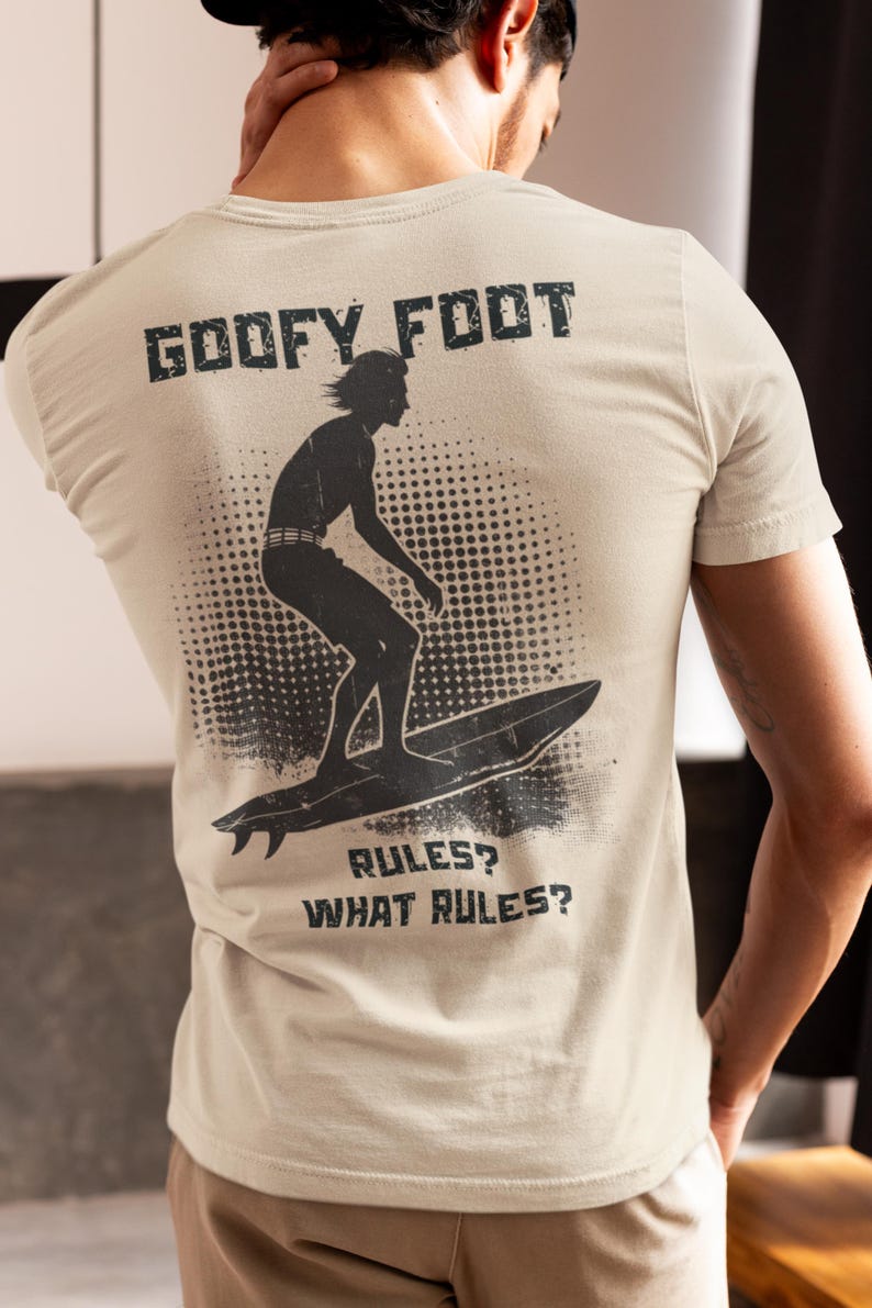 DRIFT Goofy Foot Rules? What Rules? Heavyweight Graphic Tee | Ivory ...