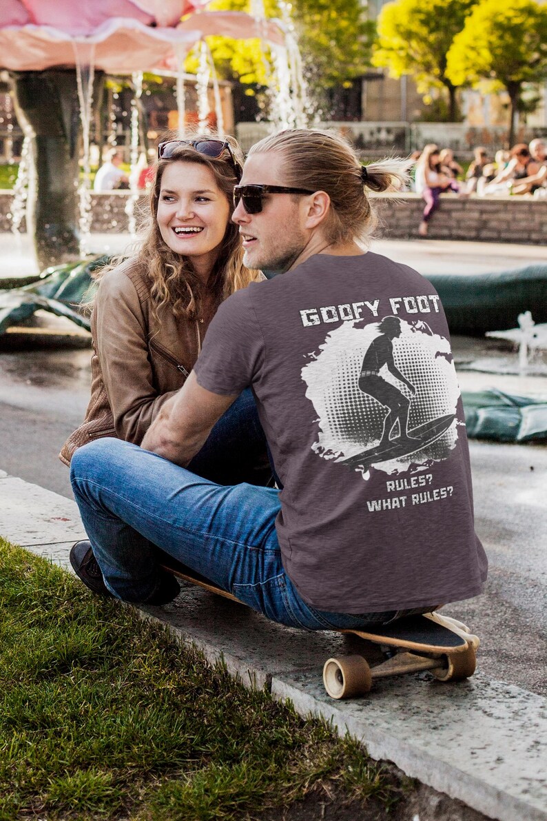 DRIFT | Goofy Foot | Rules? What Rules? | Heavyweight Graphic Tee ...