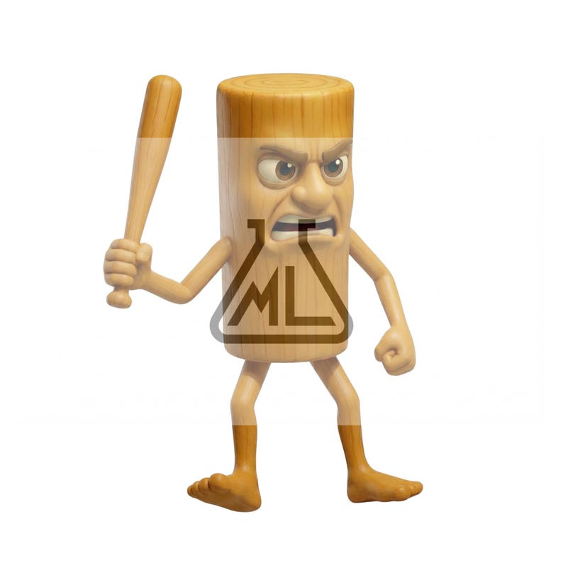 Tung Tung Sahur Clipart | Italian Brainrot Plush Toy PNG SVG Bundle ...