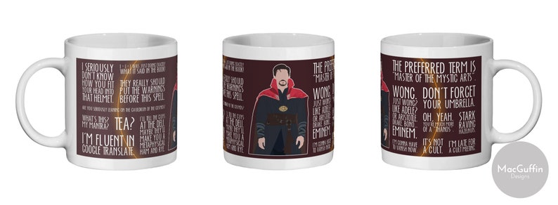 Dr. Strange 11oz Ceramic Mug made to Order - Etsy