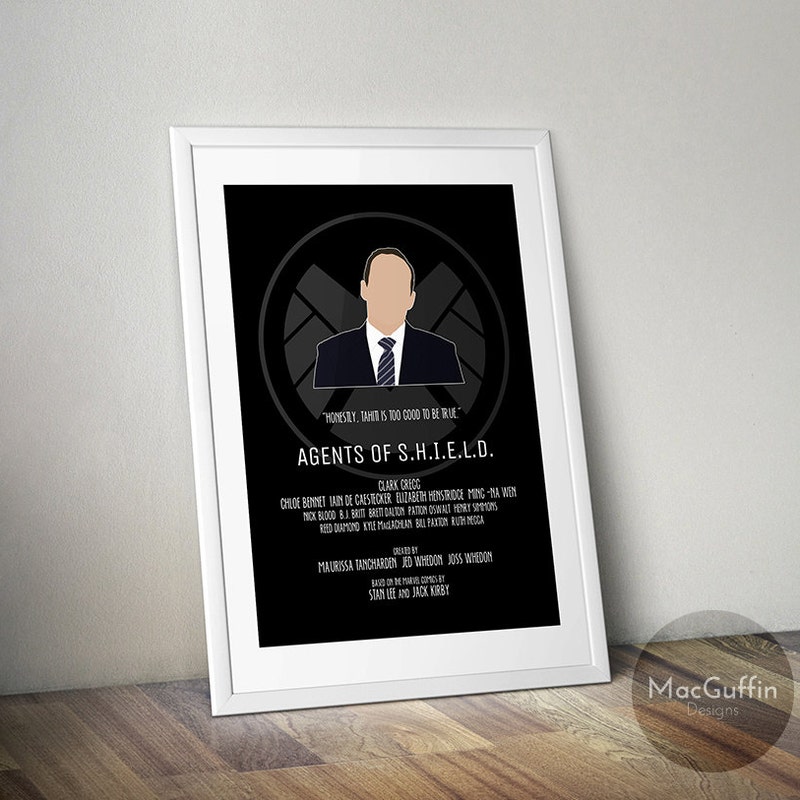 Agents of Shield Poster - Etsy