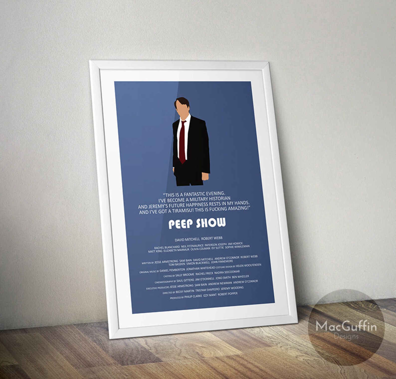 Peep Show Poster Choose From 3 Characters made to Order - Etsy