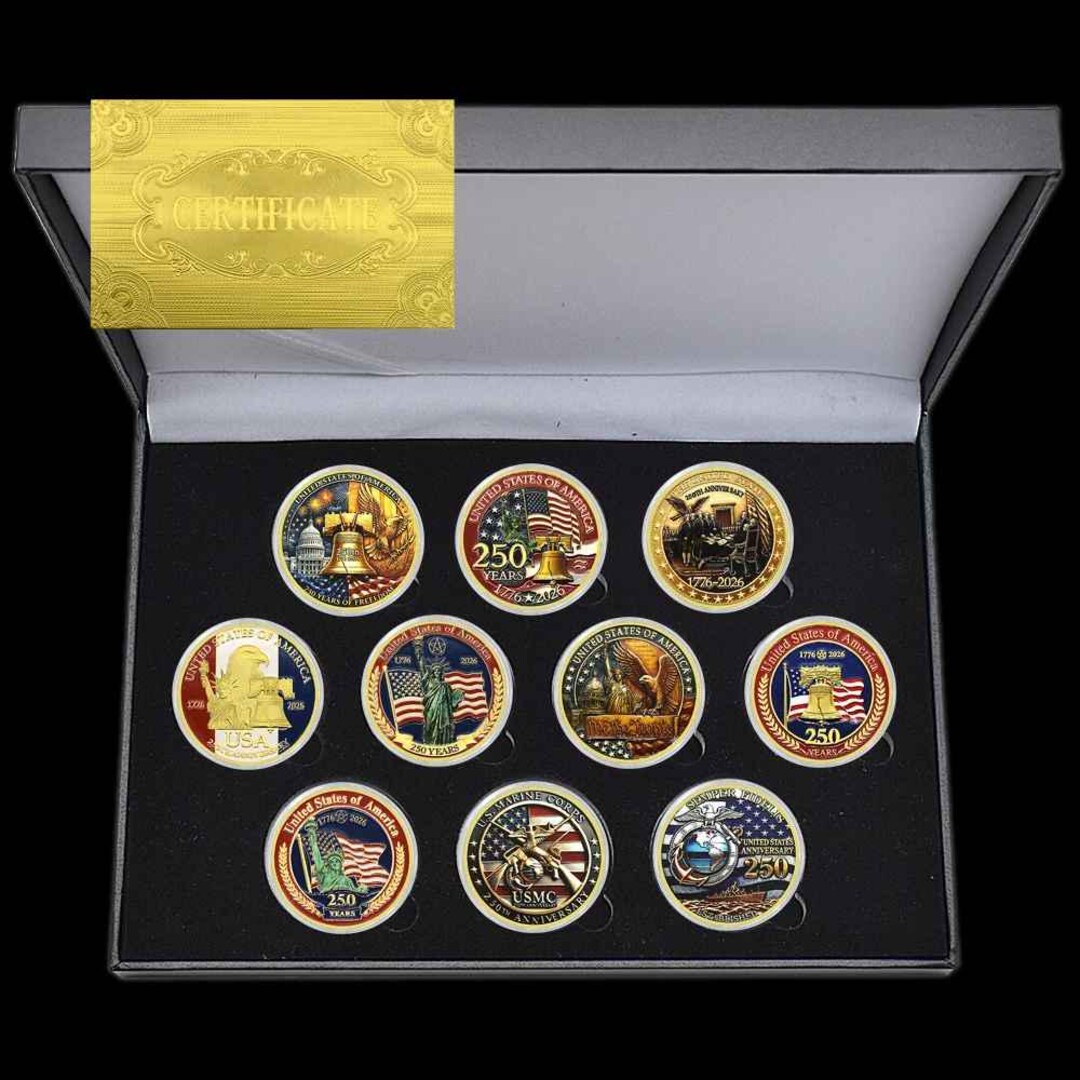 USA 250th Anniversary 1776-2026 Limited Edition Commemorative Coin ...