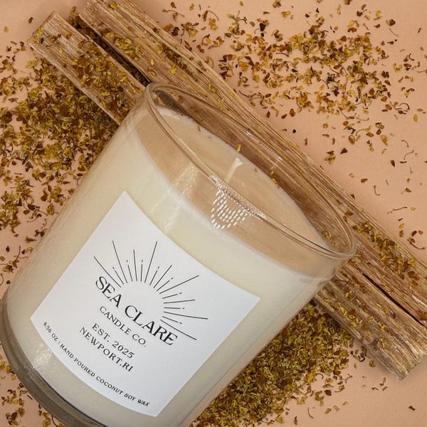 Luxury Coconut Candles - Etsy