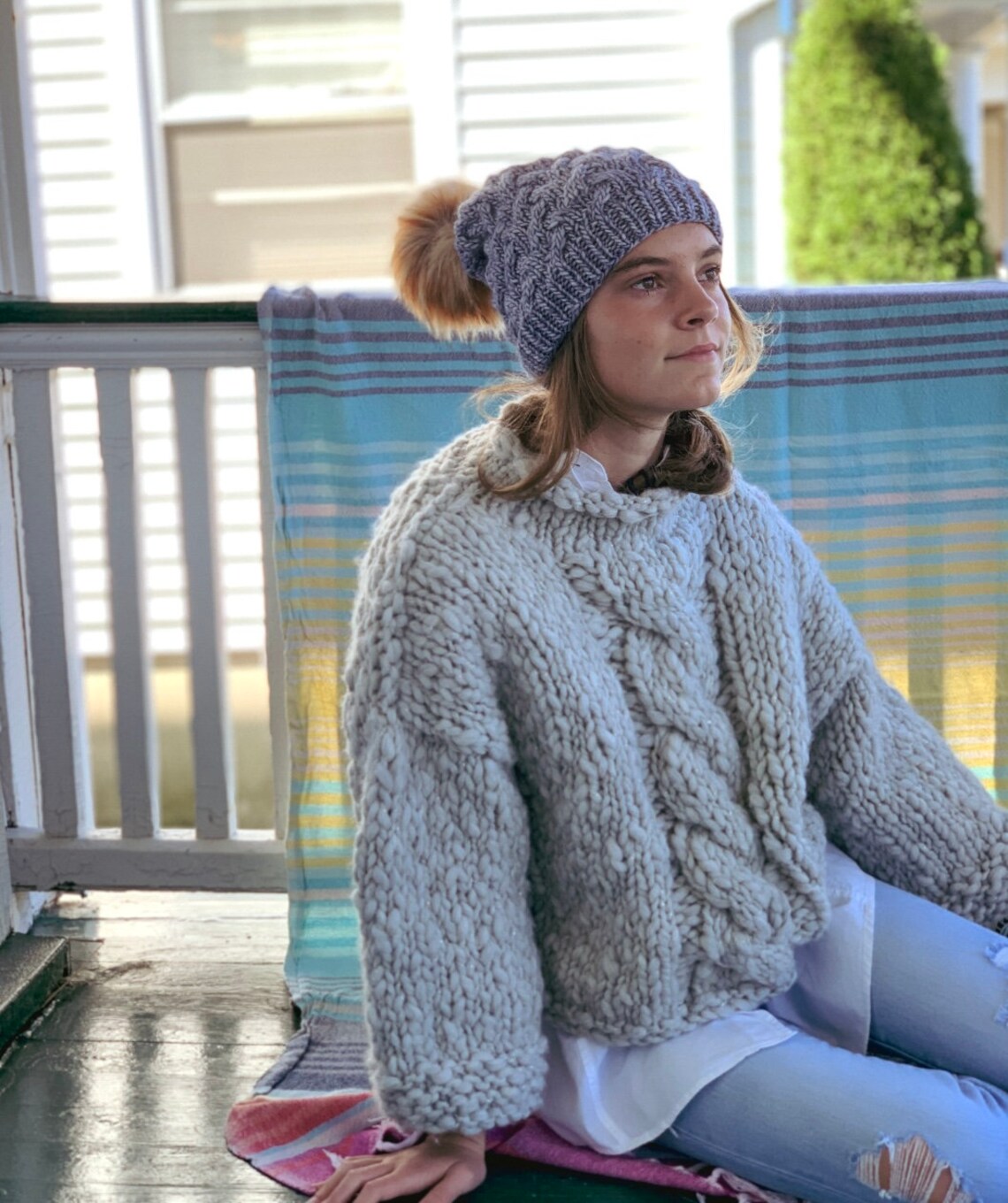 KNITTING PATTERN for Mackenzie Cable Knit Beanie - Etsy
