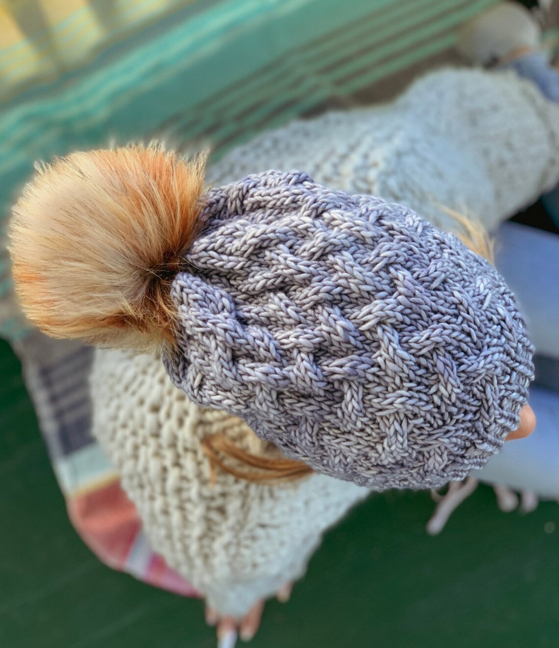 KNITTING PATTERN for Mackenzie Cable Knit Beanie - Etsy