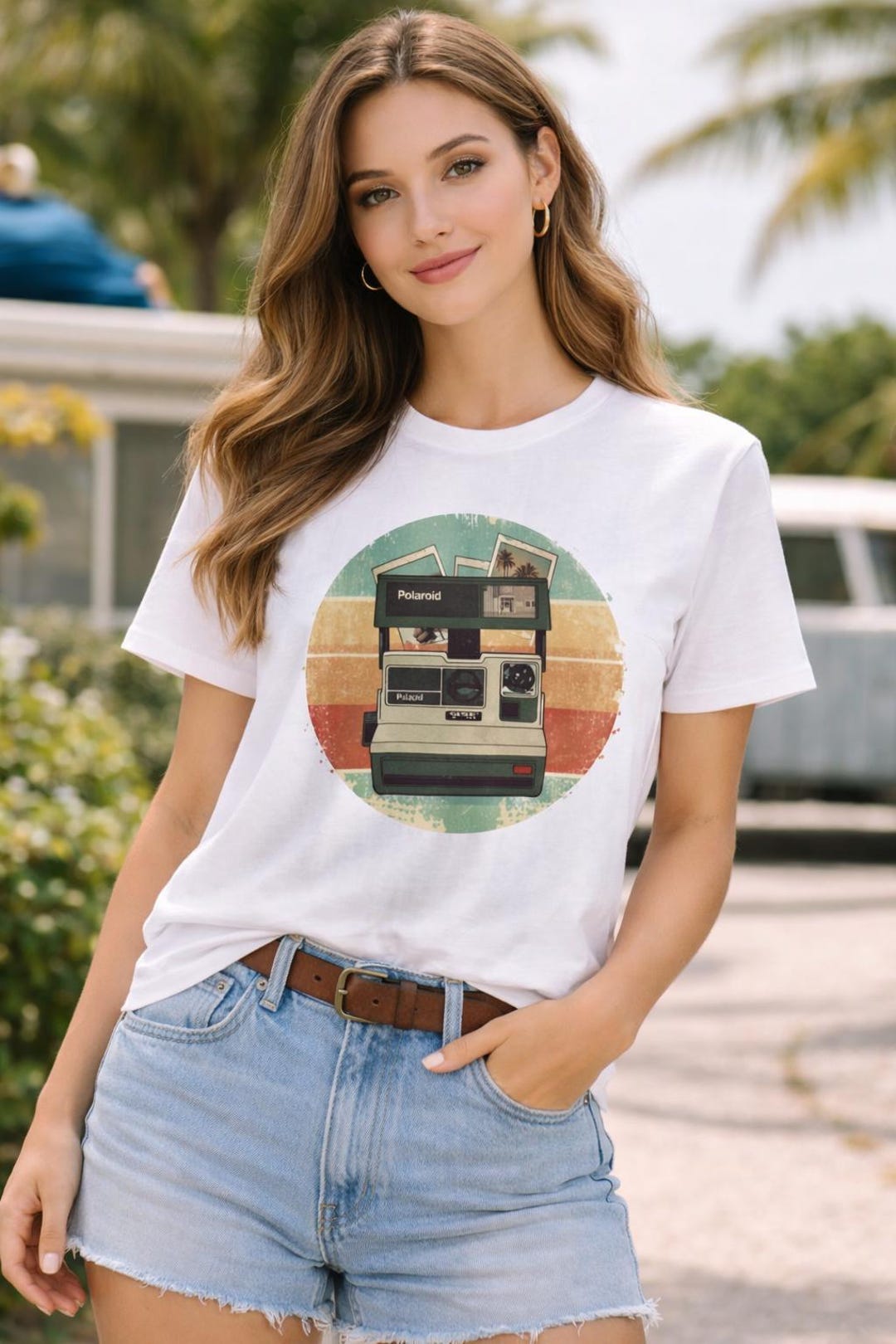 Polaroid T Shirt, Vintage Camera Shirt, Photography T Shirt, Retro ...