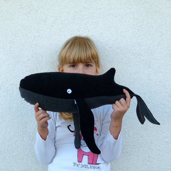 Whale Plush - Etsy