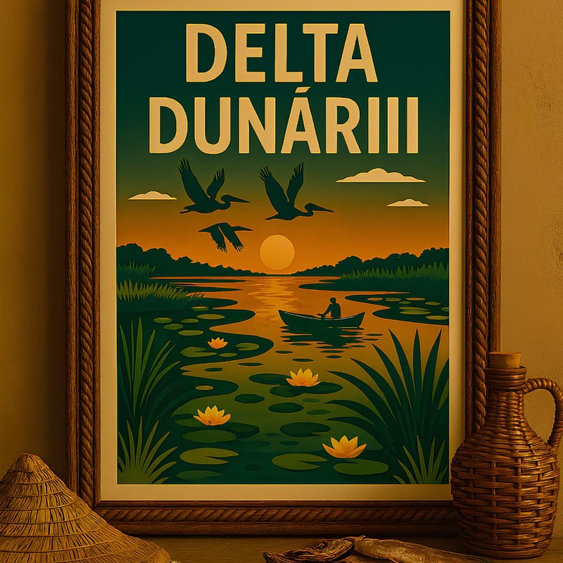 Vintage Delta Travel Posters - Etsy