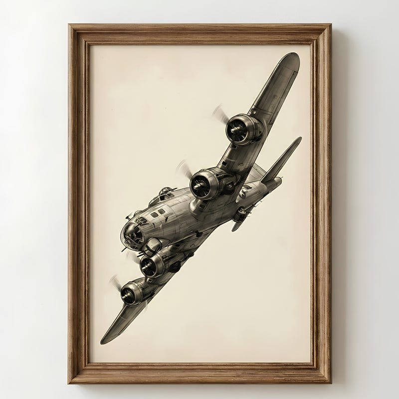Large Military Plane Art - Etsy