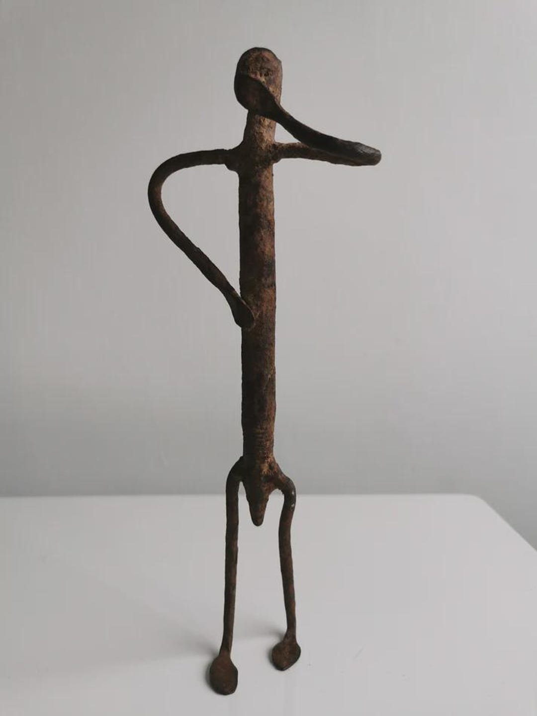 Lobi Anthropomorphic Figure Black Iron Statue - Etsy