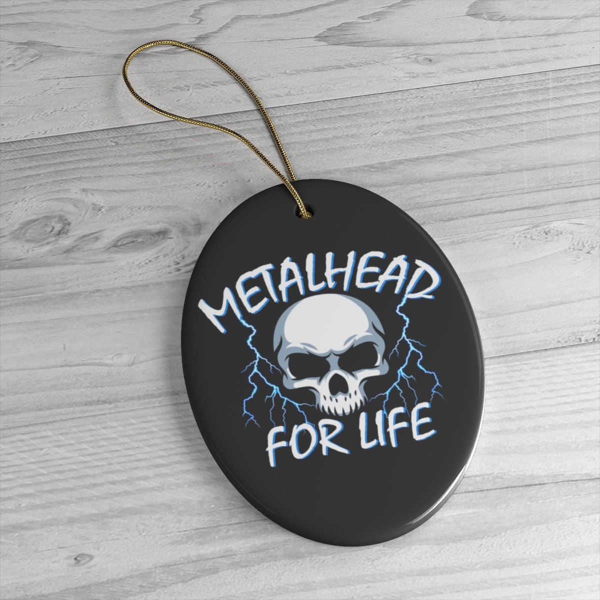 Heavy Metal Christmas Ornament | Etsy