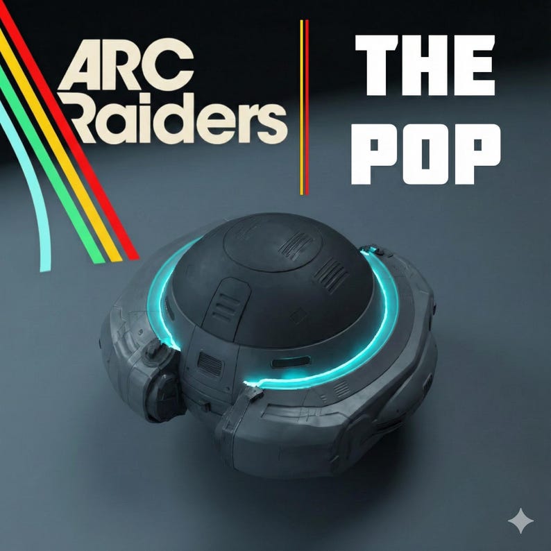 Arc Raiders the Pop 3D Figure | Hand-painted Sci-fi Bot Statue ...