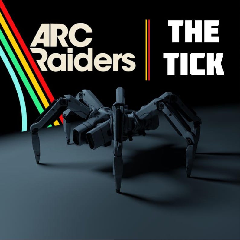 Arc Raiders Tick 3D Figure | Hand-painted Sci-fi Creature Statue ...