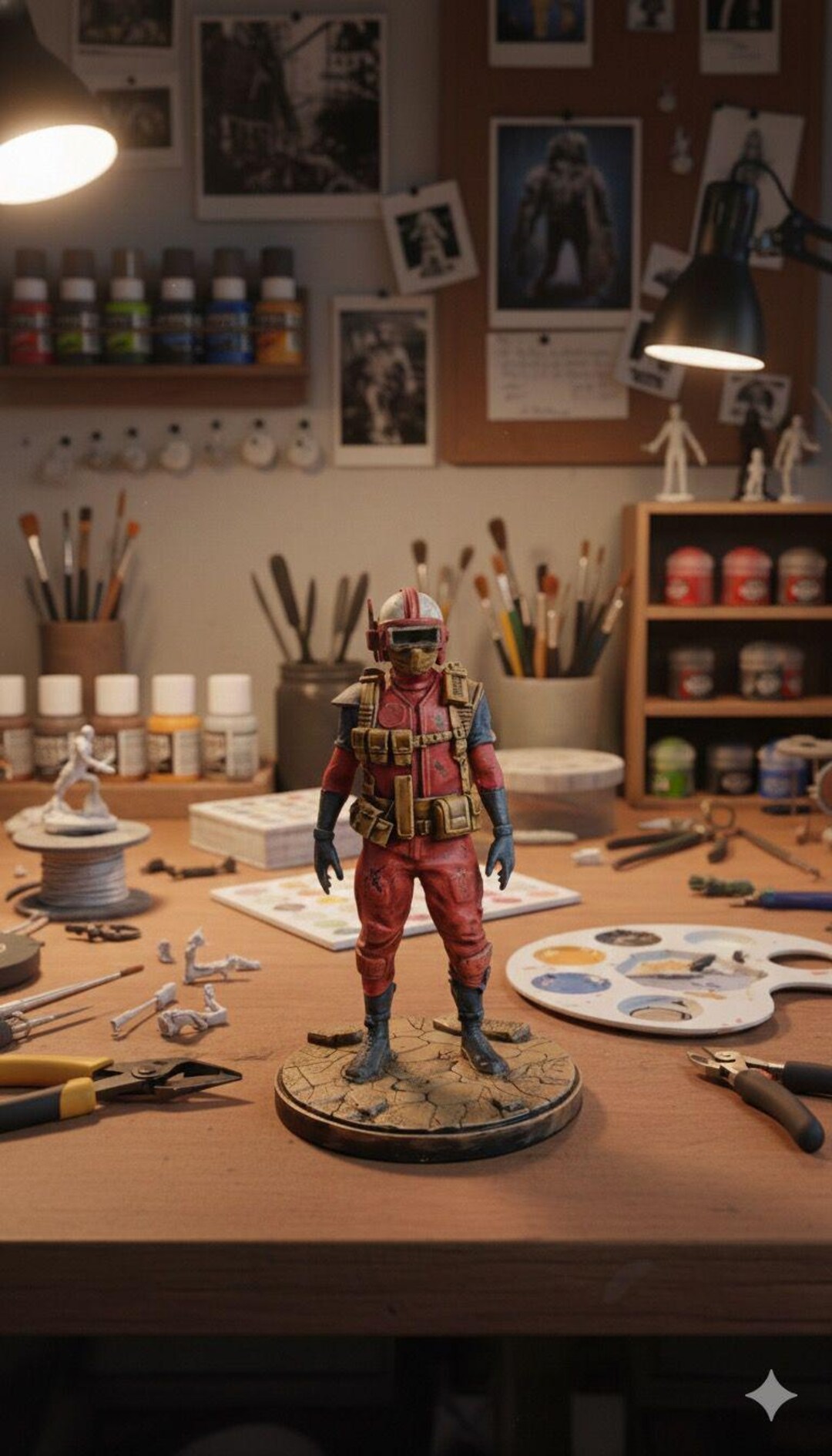 Arc Raiders Raider 3D Statue | Hand-painted Sci-fi Warrior Figure ...