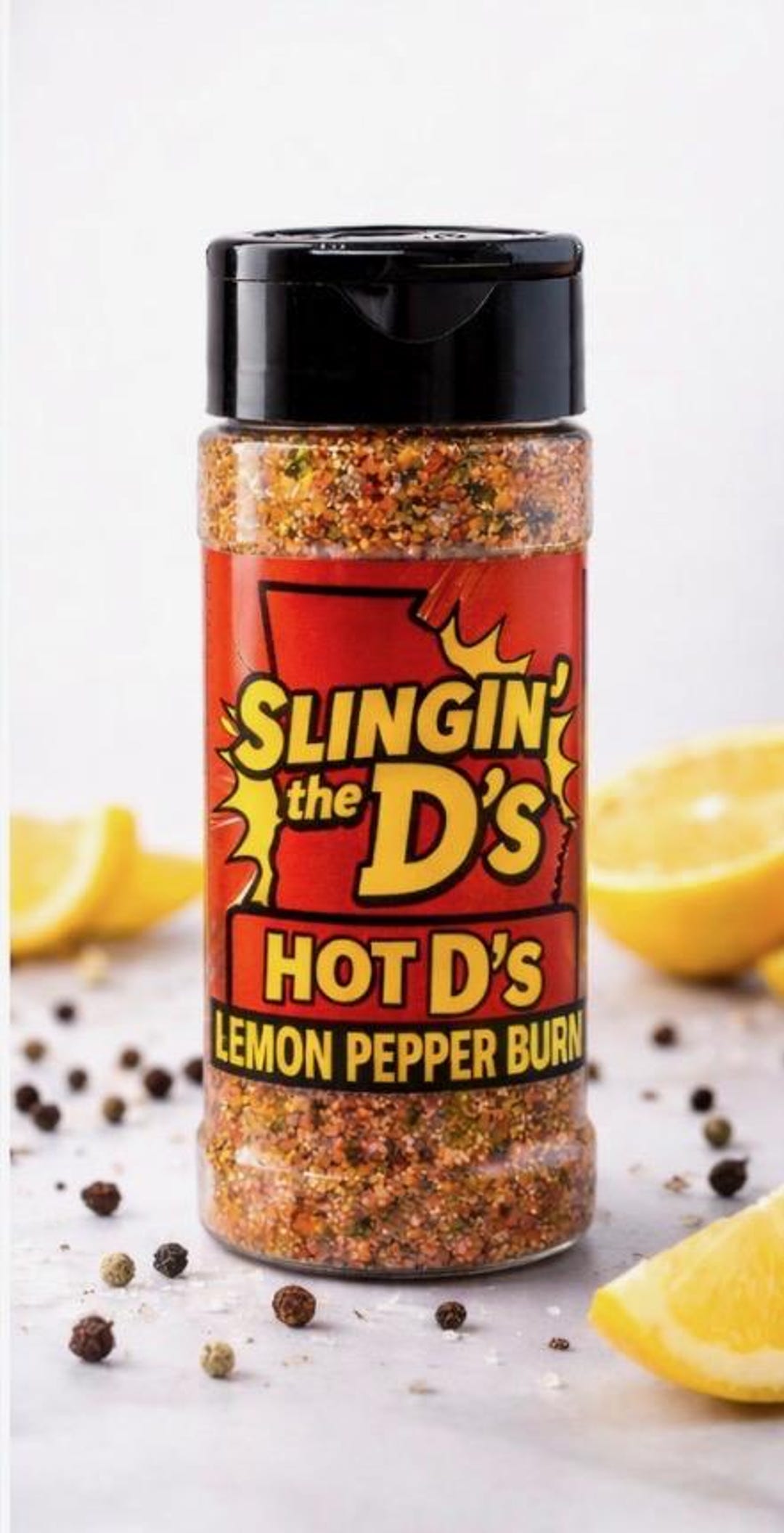 Hot D’s Lemon Pepper Burn (4 Ozs) - Etsy