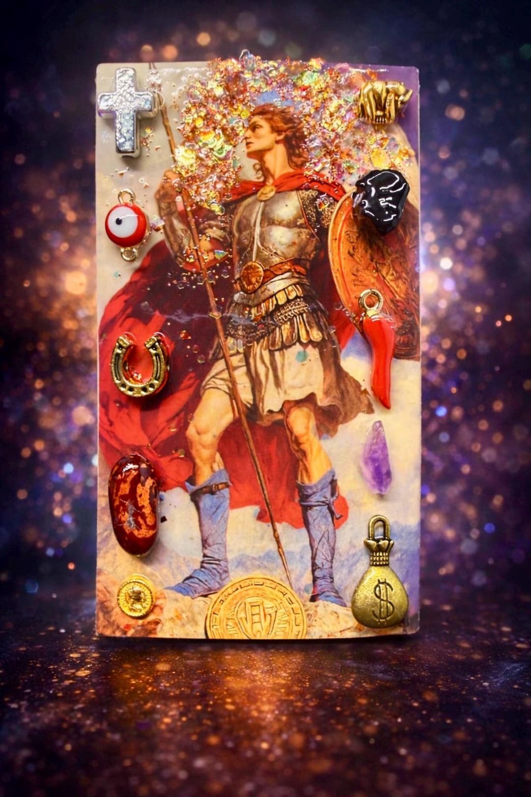 St. Michael the Arcangel Protection & Good Luck Amulet - Etsy